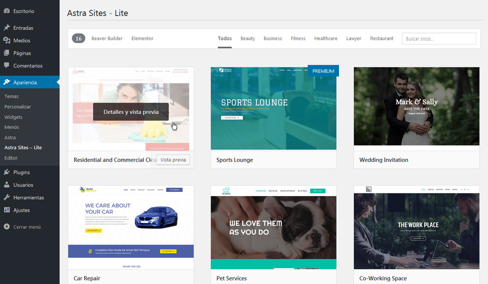 Astra: reseña y tutorial del tema gratuito más prometedor del año